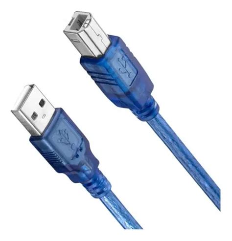 Cable Usb Para Arduino Tipo A B 10pz Meses Sin Intereses