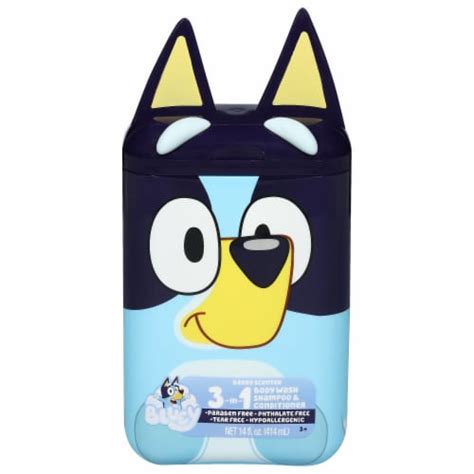 Bluey 3 In 1 Berry Scented Bubble Bath 14 Fl Oz Frys Food Stores