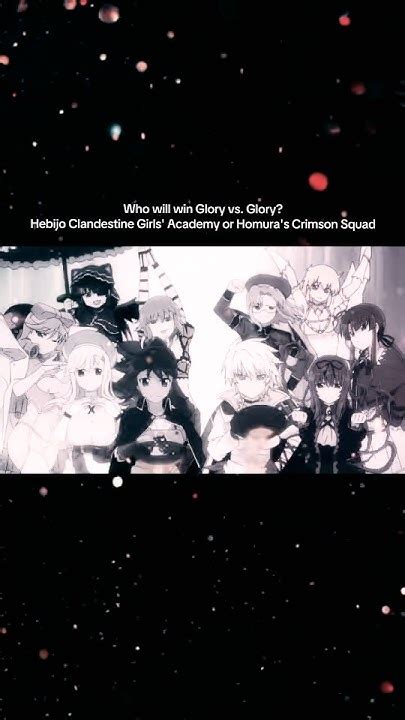 Glory Vs Glory Hebijo Clandestine Girls Academy Vs Homuras Crimson