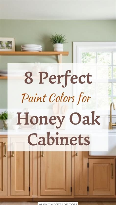 8 Perfect Paint Colors For Honey Oak Kitchen Cabinets