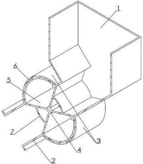 一种生物燃料锅炉供料隔离装置的制作方法