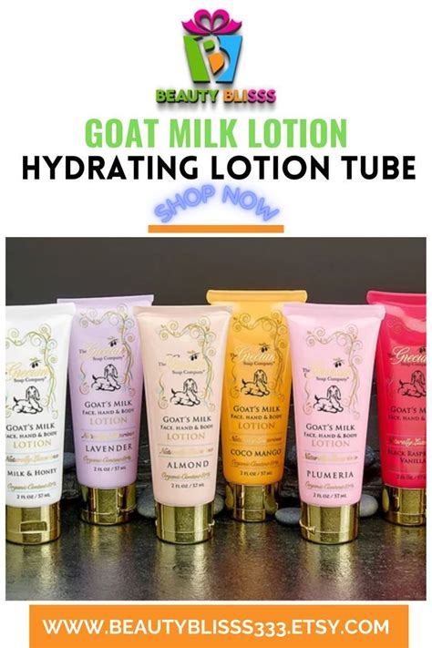 Goat Milk Lotion Lavender Lotion Aloe Leaf Juice And Mixed With Goats