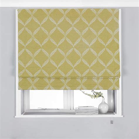 Paoletti Olivia Roman Blind Citron 153 X 137cm Bigamart