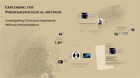 Exploring The Phenomenological Method By Aref Dinmohammadi On Prezi