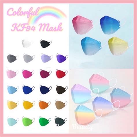 Ready Stock ‼️kf94 Face Mask 4 Layer And 3 Ply Disposable Earloop Face