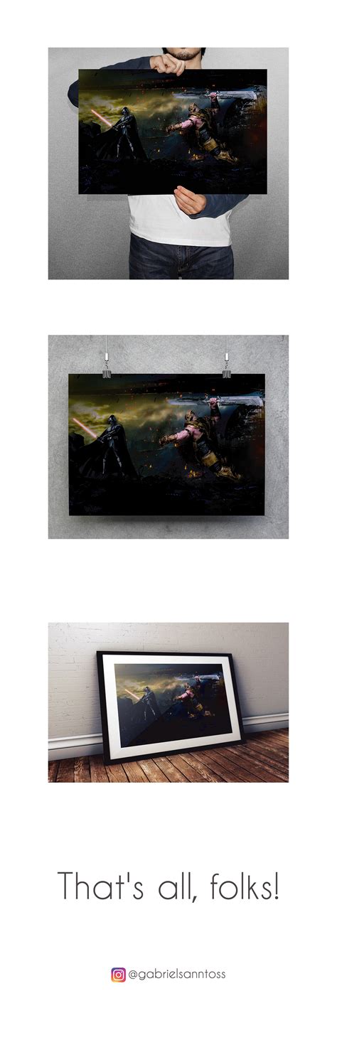 Thanos Vs Darth Vader On Behance