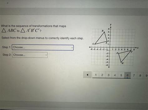 Free What Is The Sequence Of Transformations That Maps Abc To A′b′c