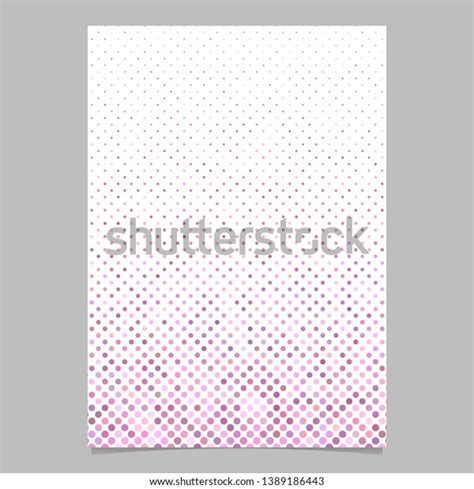 Color Circle Pattern Brochure Template Vector Stock Vector Royalty Free 1389186443 Shutterstock