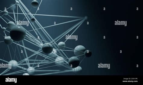 A Close Up Of A Bunch Of Spheres Connected By Strings The Spheres Are Of Different Sizes And