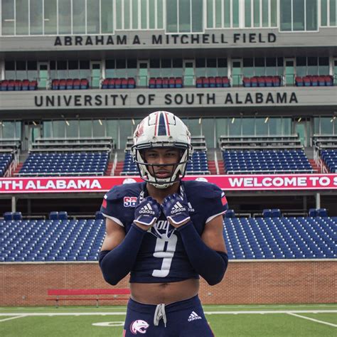 Trent Singleton Safety Strong Safety South Alabama Jaguars Nil