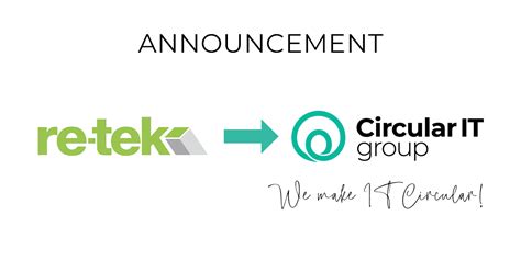 Re Tek Becomes Circular It Group