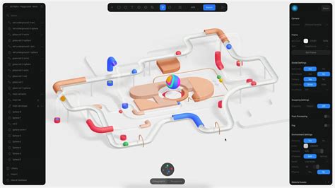 spline on linkedin path animation loop made in spline