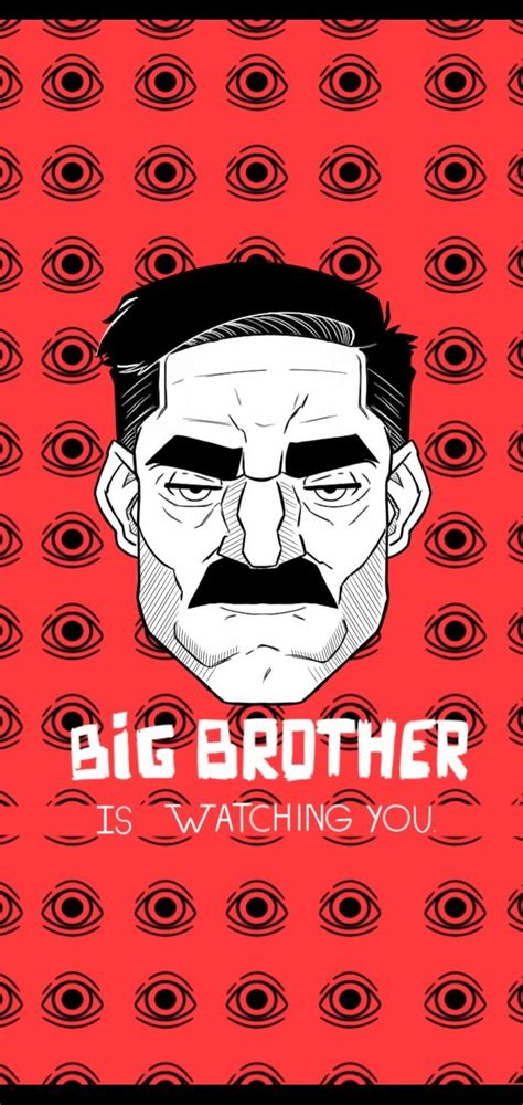 Big Brother George Orwell Livros Desenho