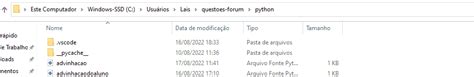 Não Consigo Rodar O Jogo Na Linha De Comando No Terminal Python