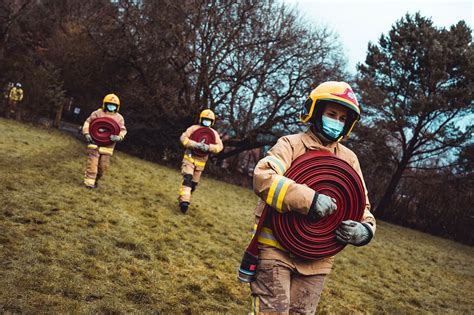 Hose Relay Training Free Photo Rawpixel