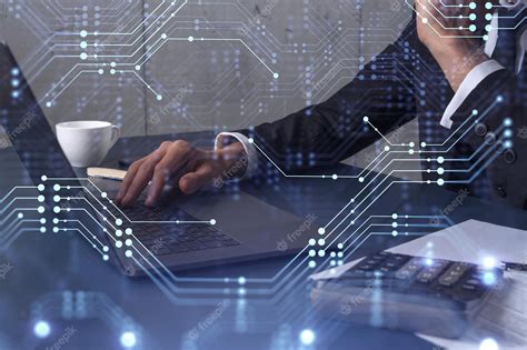 Premium Photo Hands Typing The Keyboard To Create Innovative Software
