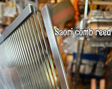 Saori Comb Weaving Reed For Special Effects With Warp Yarns Without Re