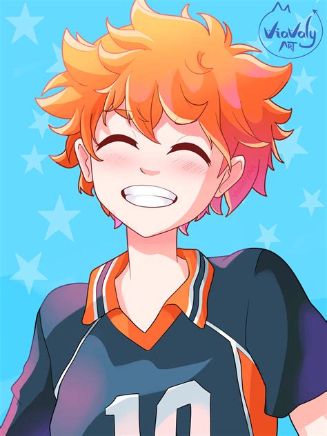 Hinata Shoyo Haikyu By Viavalyart On Deviantart