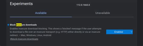 Microsoft Edge Will Display A Warning When Trying To Download Files