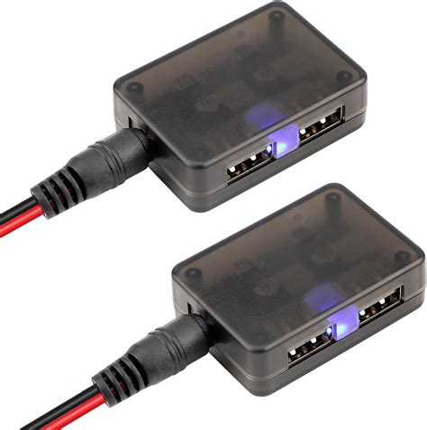 Drok Usb Buck Converter 2pcsdc 12v To 5v Drok Dual Usb Port Fast