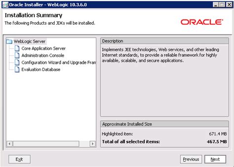 Downloading And Installing Weblogic Server