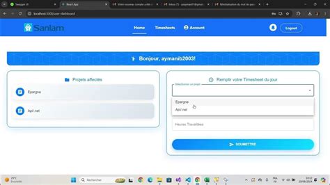 Timesheet Project With Asp Net8 Api And Reactjs And Sql Server Youtube