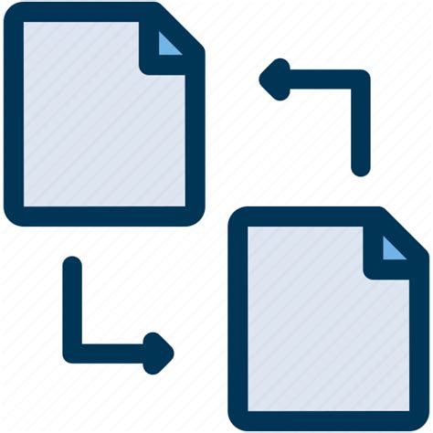 Documents Files Transfer Icon