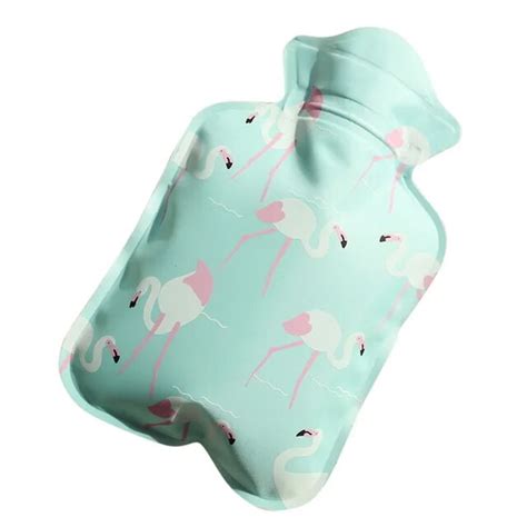 Dozzlor 1pcs Thick Hot Water Bottles Portable Rubber Winter Warm Water