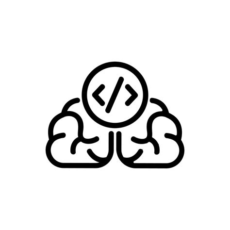 Vetor De Cone Do Programador Desenvolvedor Ilustra O De S Mbolo De