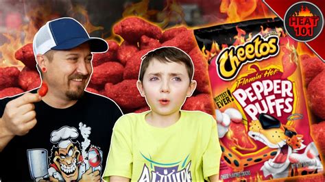 Cheetos Pepper Puffs Challenge Youtube