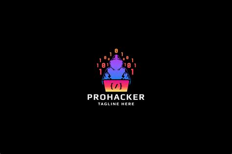 Professional Hacker Pro Logo Template Graphic By 10point5star