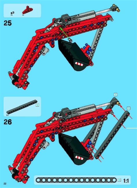 Lego Instructions For Set 8294 Excavator Technic None
