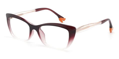 Patty Rectangle Purple Glasses For Women Lensmart