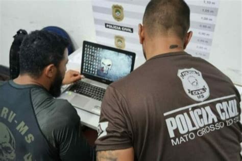 Rapaz De Anos Preso Por Armazenar Pornografia Infantil Interior Campo Grande News