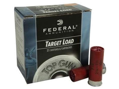 Federal 12 Gauge Ammunition Top Gun Tgl1275 2 3 4 1 1 7 5oz 7 5 Shot