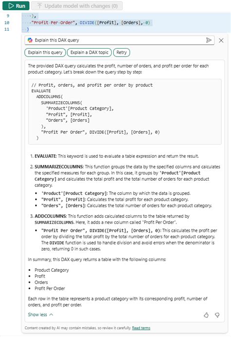 write dax queries with copilot dax microsoft learn