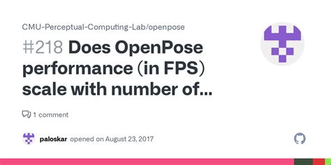 Does OpenPose Performance In FPS Scale With Number Of GPU Cores