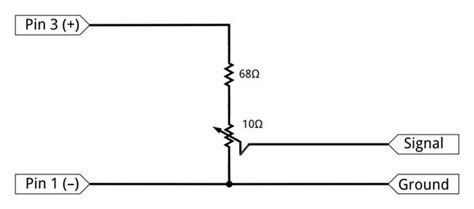 speaker level to line level schematic