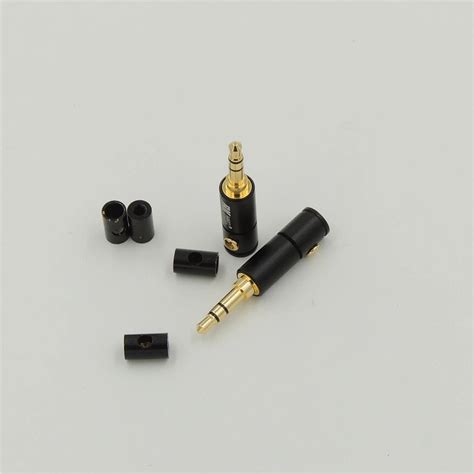 20pcs Copper 3 5mm Stereo Male Repair Headphone Jack Plug Metal Audio
