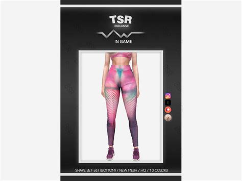 The Sims Resource Shape Set 367 Bottom Bd1014