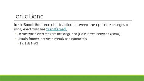 Unit 2 Ecology 2 4 Chemical Bonding Chemical