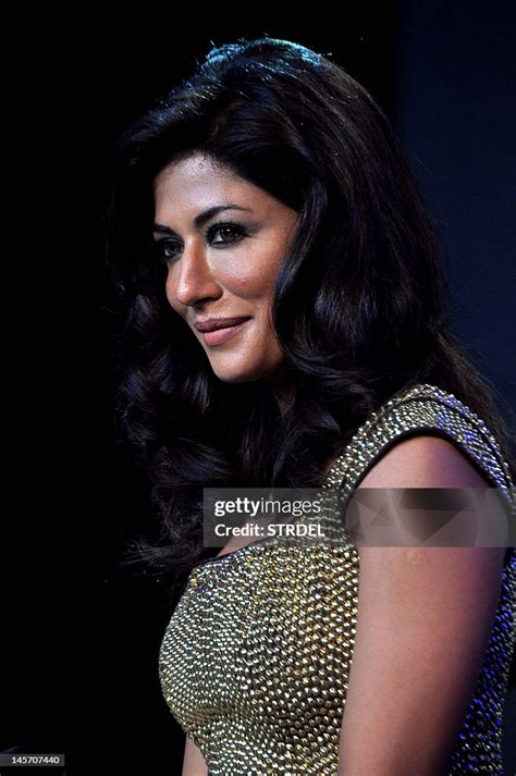 Indian Bollywood Actress Chitrangada Singh Attends A Promotional