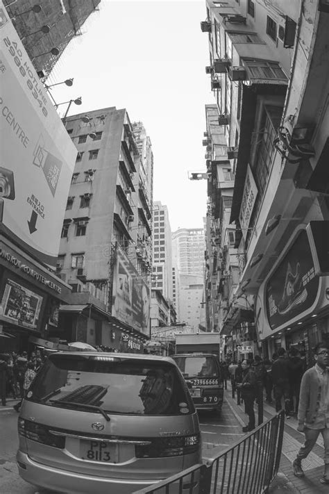 Old Tenement Buildings Or Tong Lau At West Of Mong Kok 18 Feb 2012