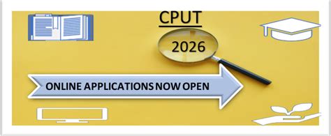 Cput Online Application For 2026 Apply At Cput