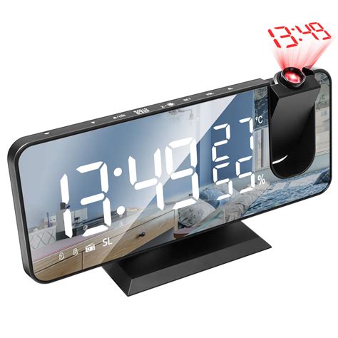 Flip Digital Clock Small Scale Table Clock Retro F Grandado