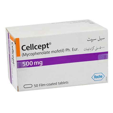 Cellcept 500mg Strip 10 Tablets