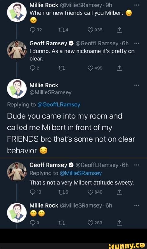 Geoff Ramsey Millie