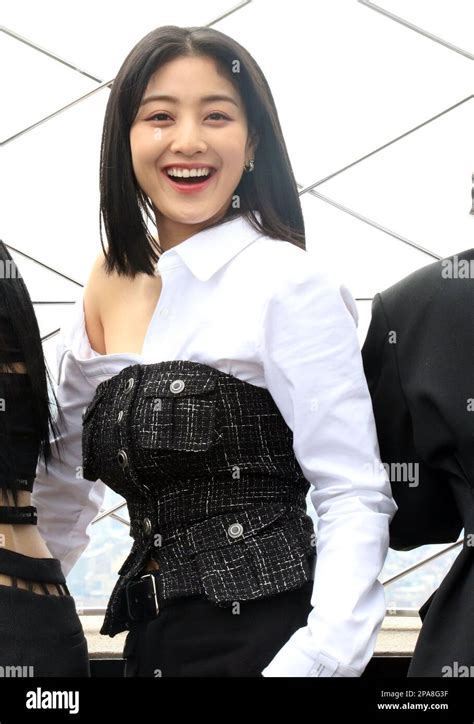 March 10 2023 Jihyo Attend As TWICE Musicians On Call Light The Empire State Building To