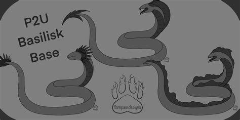 P2u Basilisk Base By Flarepawdesigns On Deviantart