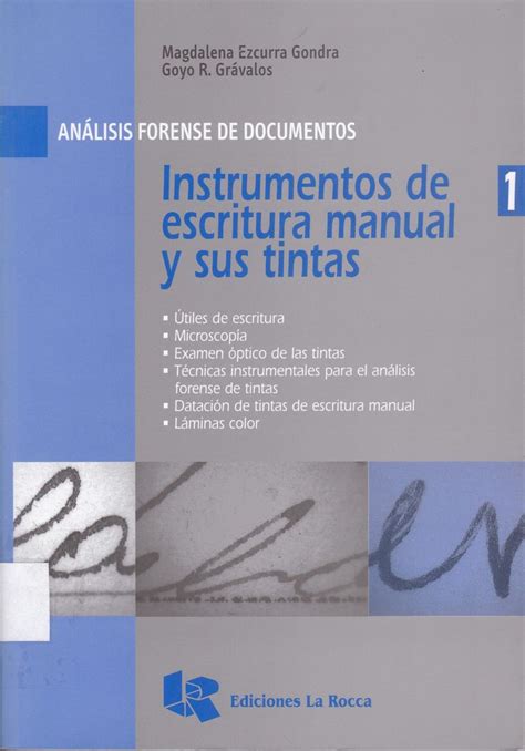 36325 Es74i Instrumentos De Escritura Manual Y Sus Tintas Magdalena Ezcurra Gondra Y Goyo